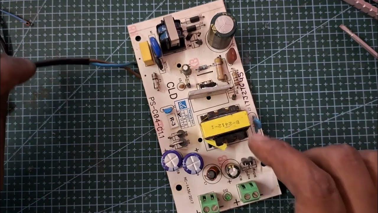 Output LED Blinking On SMPS & No 12V On Output - YouTube