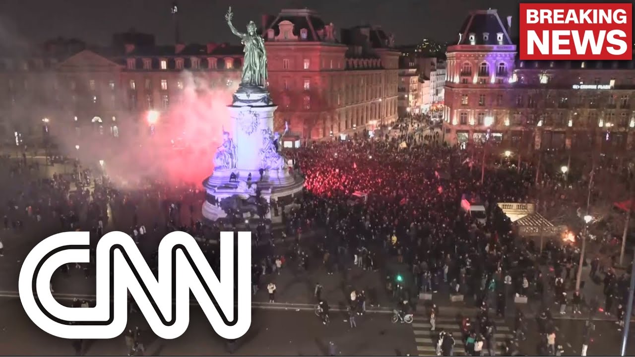 Agora: Paris registra protesto contra reforma de Macron | CNN 360º ...