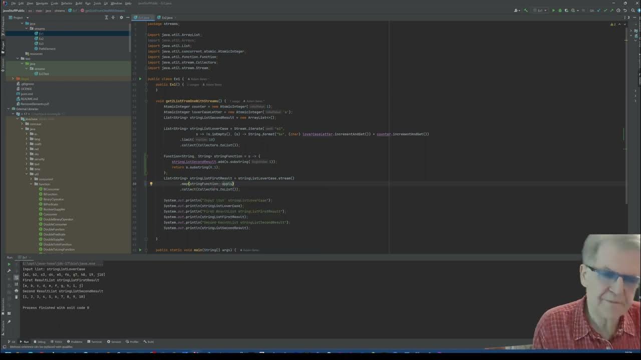 Get two separate List from one over streams java #JavaStreamAPI #Java8 ...