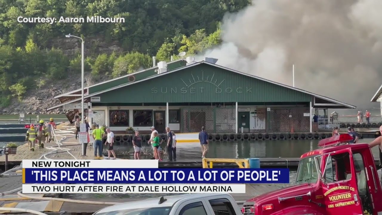 VIDEO | TN marina fire caught on camera - YouTube