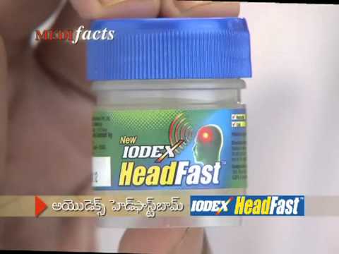 MediFacts Iodex HeadFast Balm TVC II: Telugu - YouTube