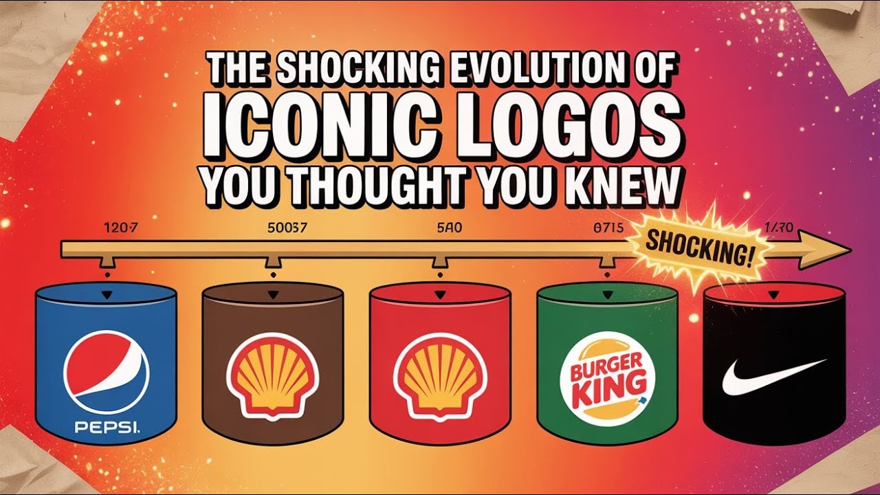 The Shocking Evolution of Iconic Logos You Thought You Knew | 6/22/2025 ...