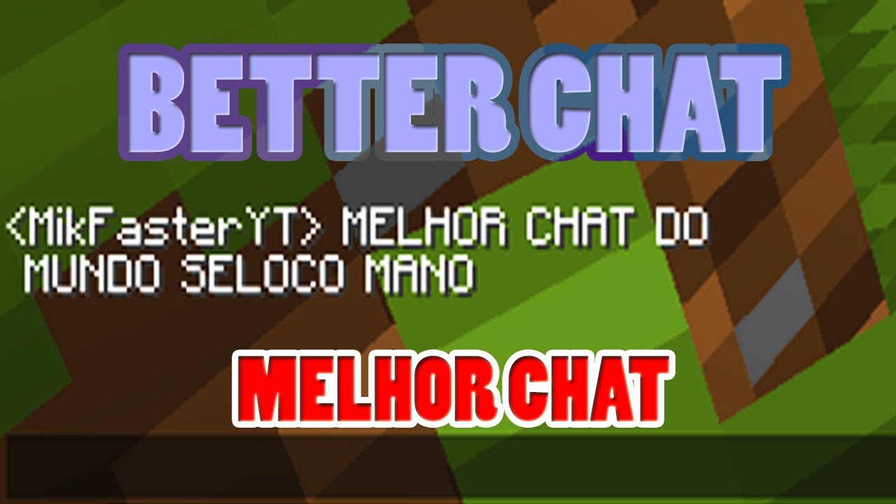 ANÁLISE BETTER CHAT MINECRAFT MODS - YouTube