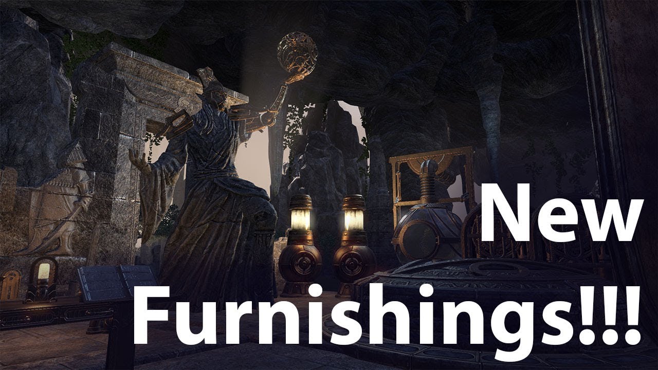 Wrathstone - New Furnishing Items on the PTS! - YouTube