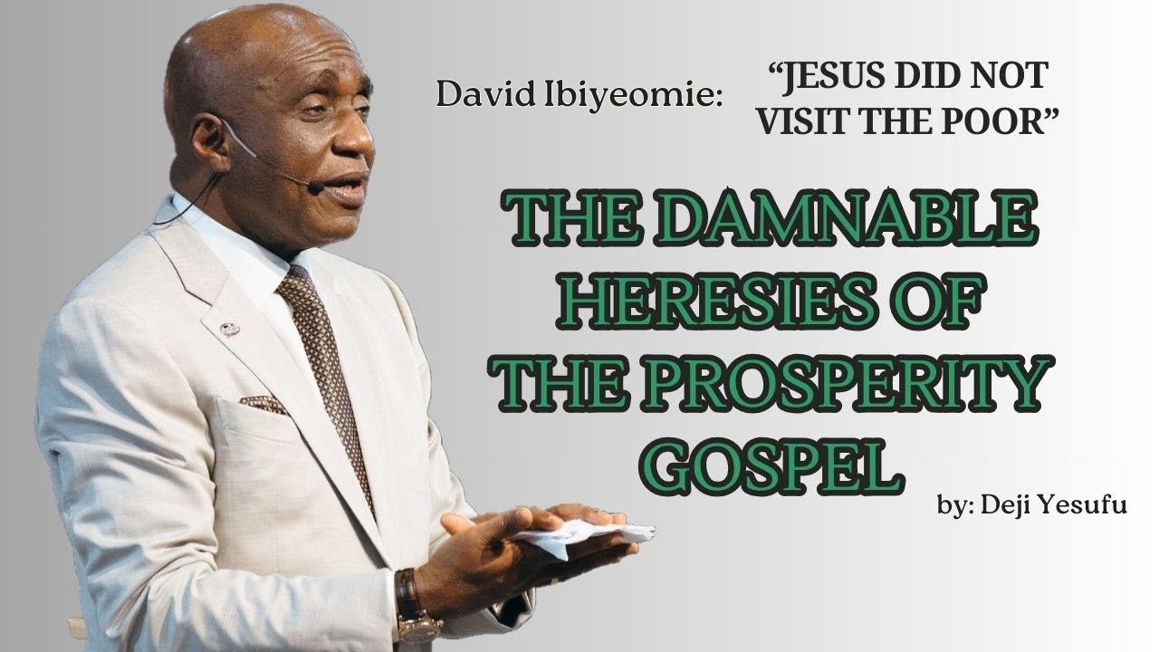 David Ibiyeomie: The Damnable Heresies of the Prosperity Gospel - YouTube