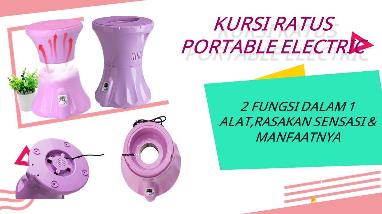 Kursi Ratus Perawatan miss v Bangku Ratus Portable Elektrik Bisa Uap ...