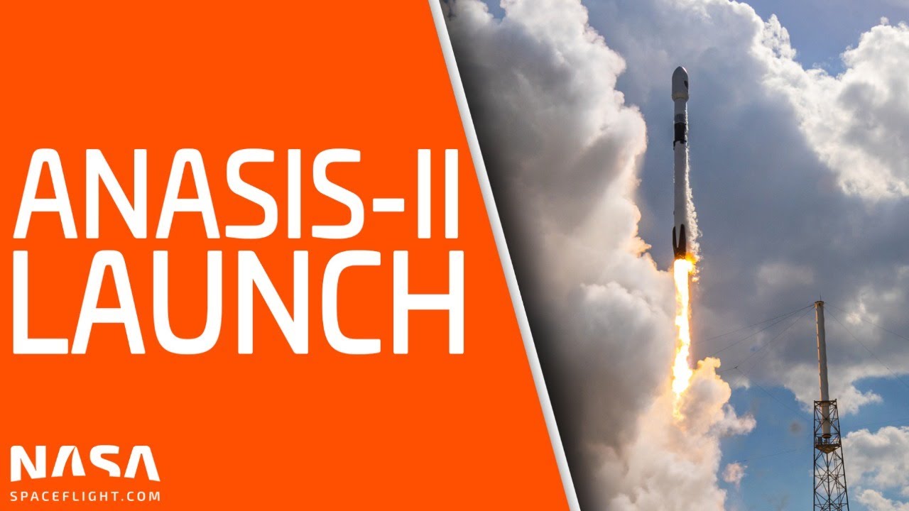 LIVE: ANASIS-II launch on SpaceX Falcon 9 - YouTube