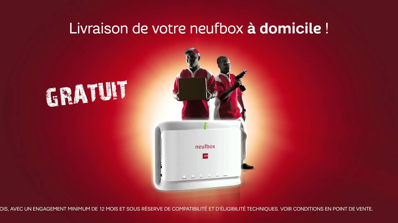 SFR Lancement de la Neufbox en français - YouTube