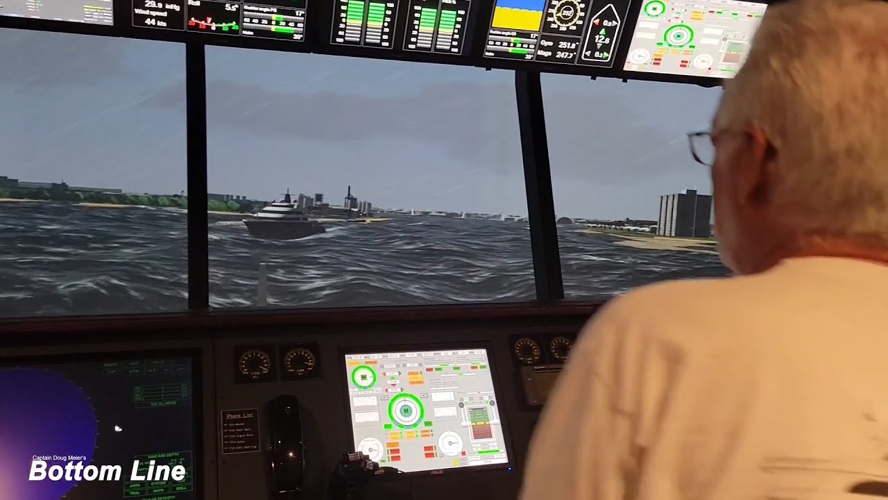 I captain a simulator and almost wreak - Officer in charge of a nav ...