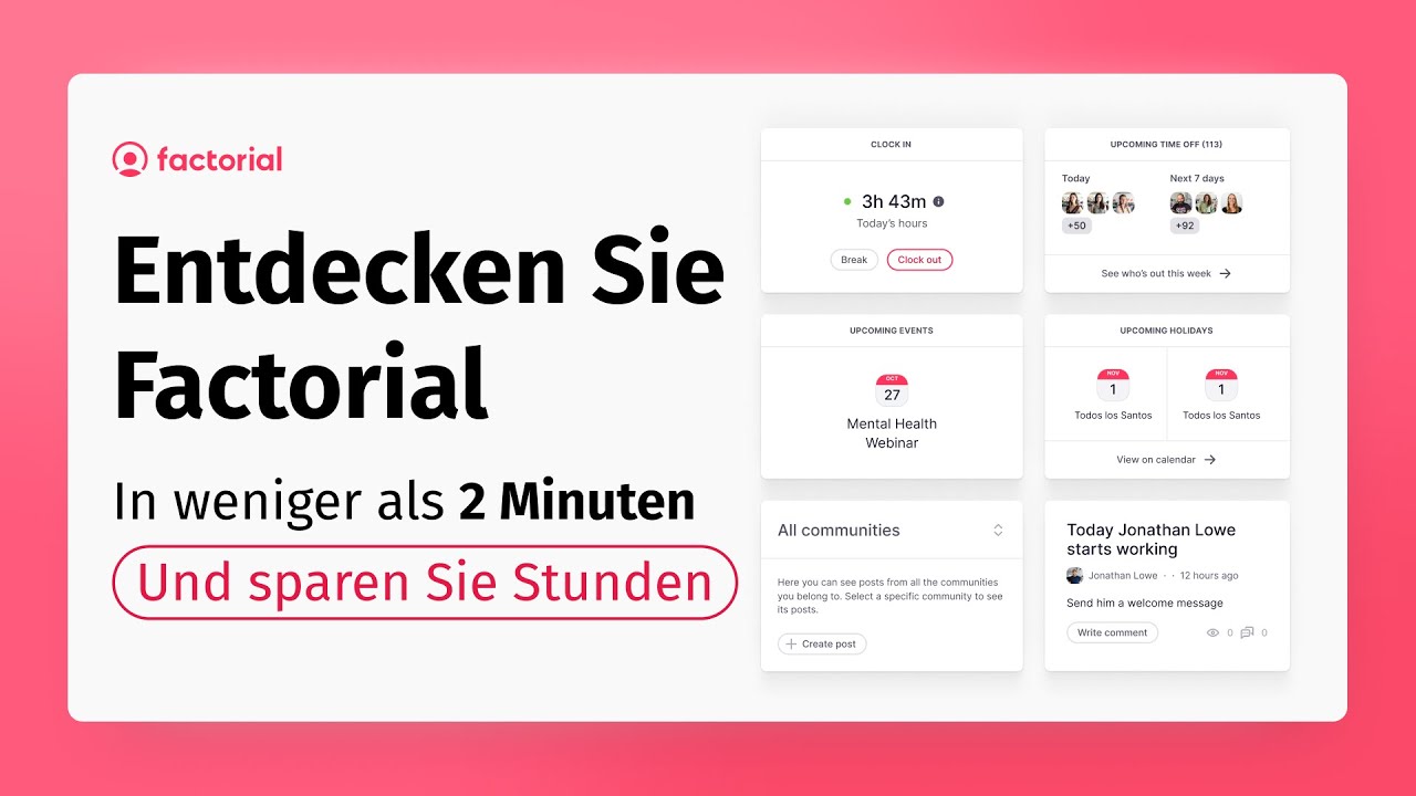 Entdecken Sie Factorial: eine All-in-One-Plattform für das ...