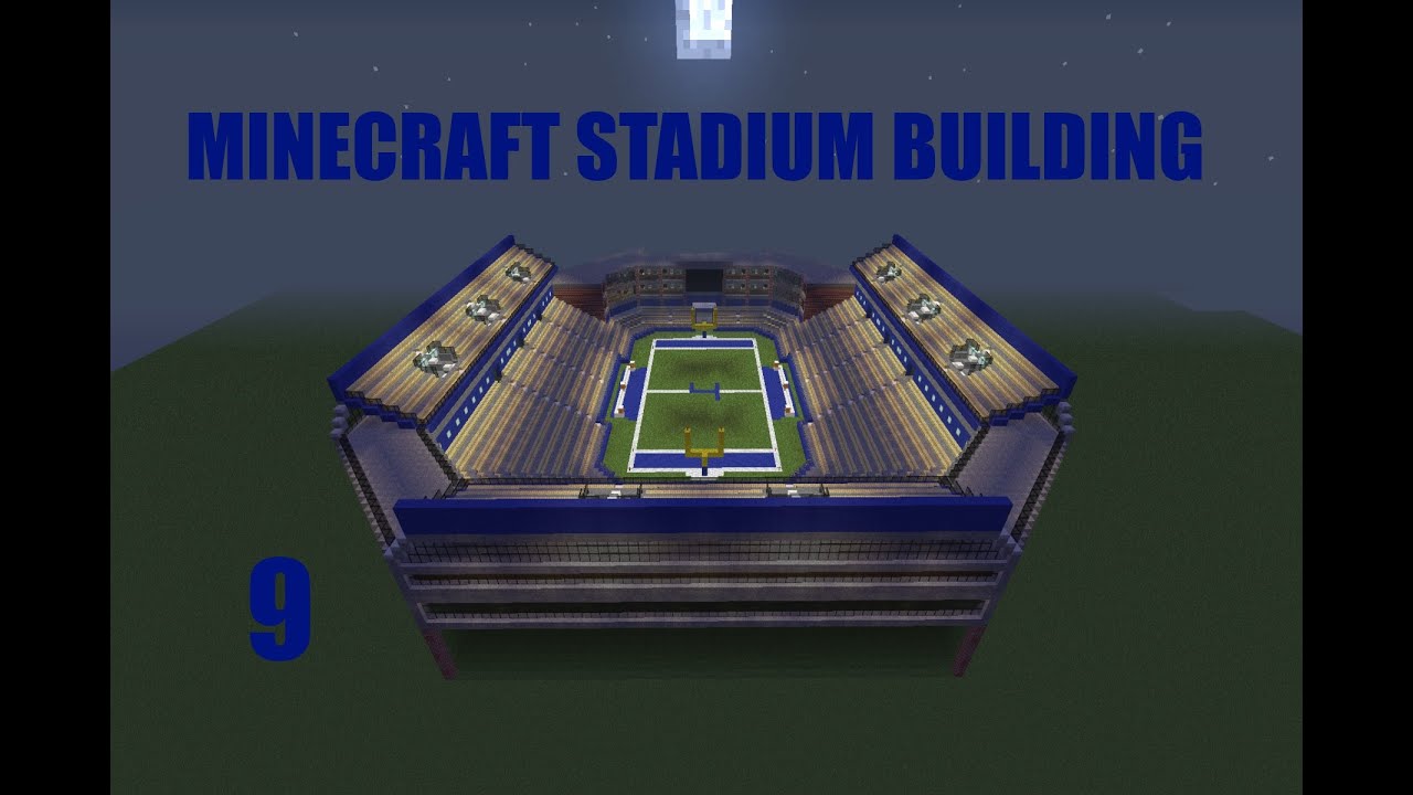 Minecraft Stadium Building EP.9: Starting The Outside - YouTube