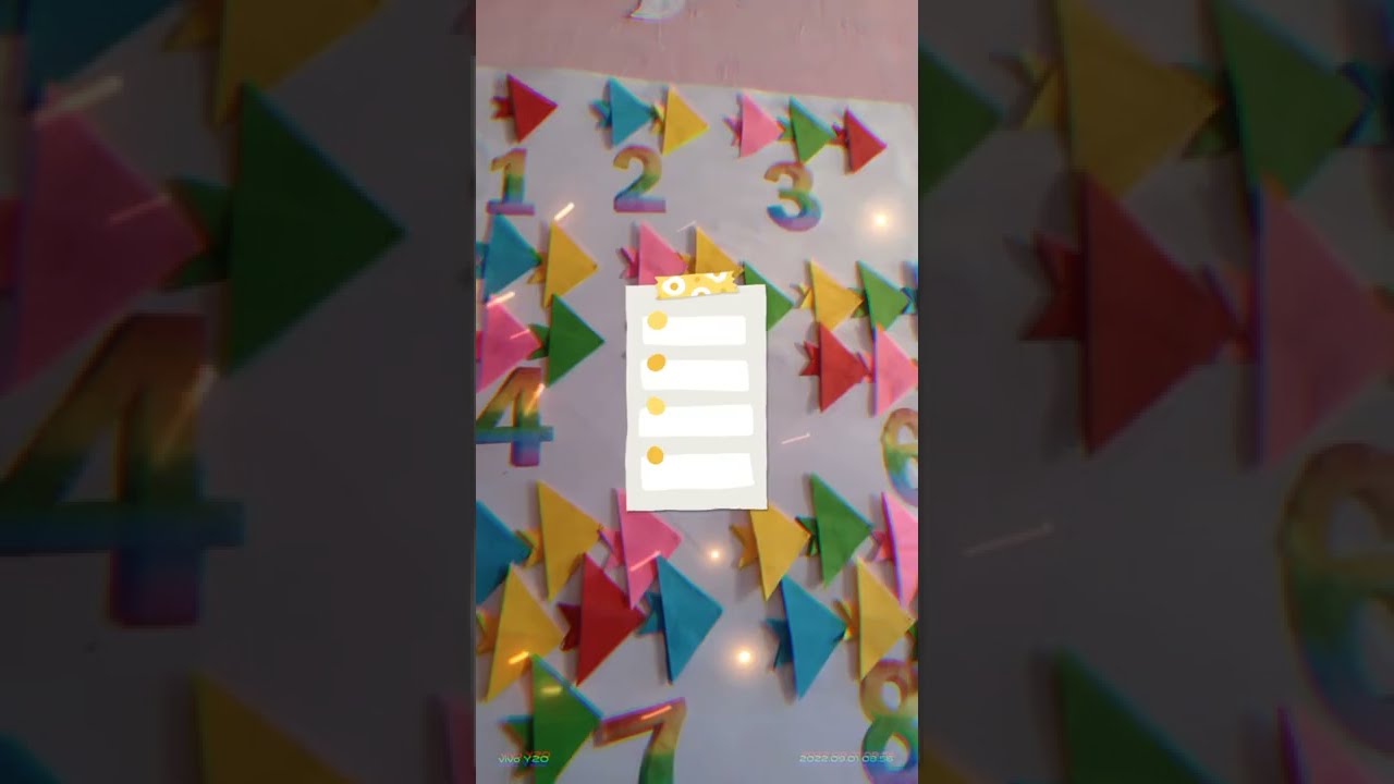 Belajar numerasi sambil bermain origami . - YouTube