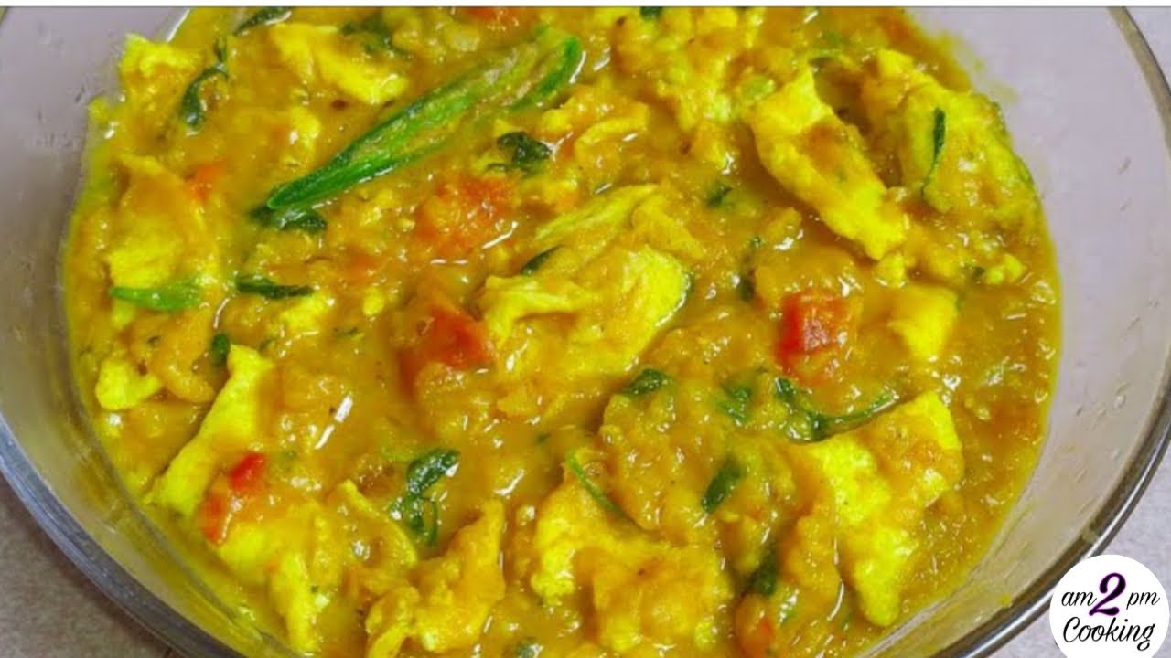 ডিম দিয়ে দারুণ টেস্টি মুসুর ডালের চচ্চড়ি || Dim dal recipe || dim ...