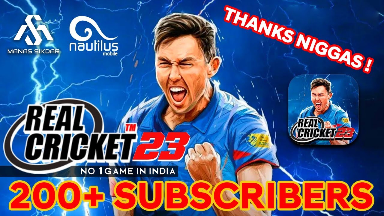 "THANK YOU FOR 200K SUBS"...200+ SUBS* | PLAYING REAL CRICKET 22 | Live ...