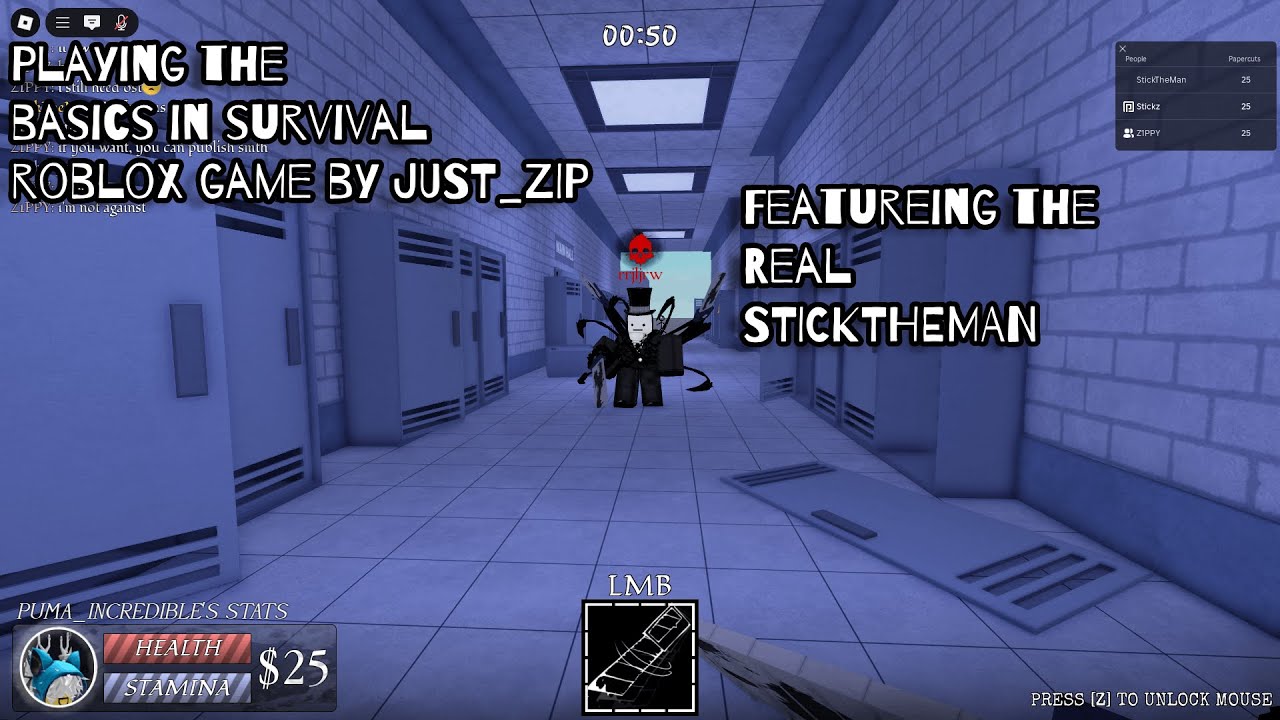 Roblox Basics in Survival Tester Gameplay | Roblox Basics in Survival ...