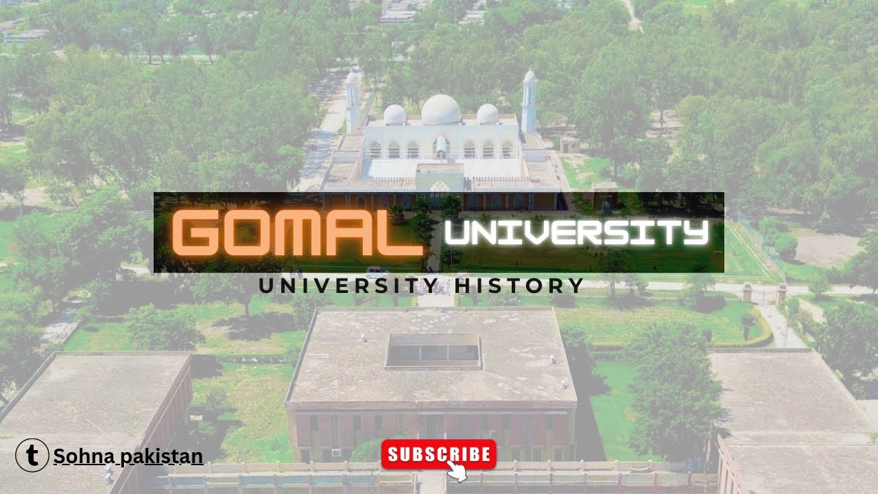 Exploring The Gomal University Campus | Journey Through History - YouTube