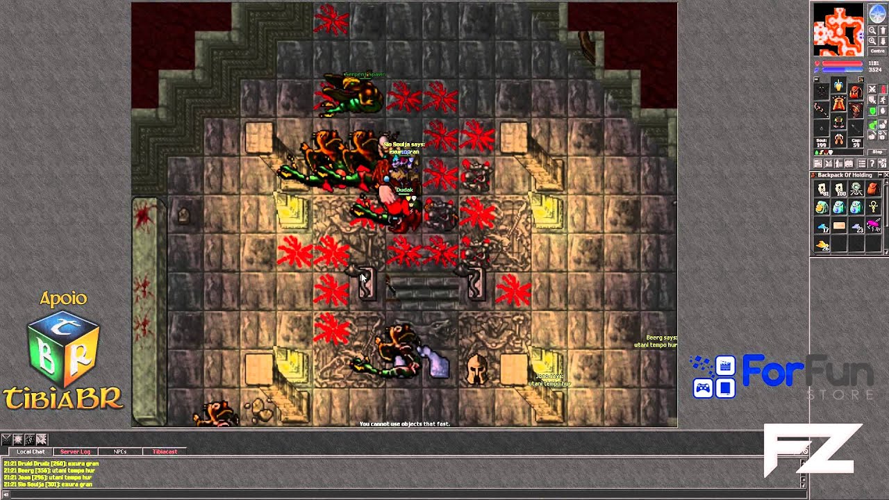 Tibia, War em Amera (2) - YouTube