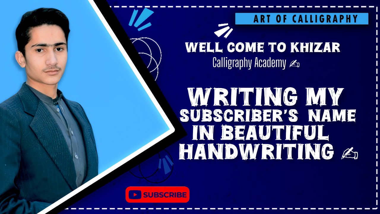 Live Calligraphy | Write Your Names in Beautiful English Handwriting ...