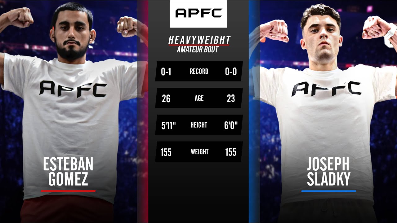 APFC 6: ESTEBAN GOMEZ VS JOSEPH SLATKY | #MMA #FULLFIGHT - YouTube