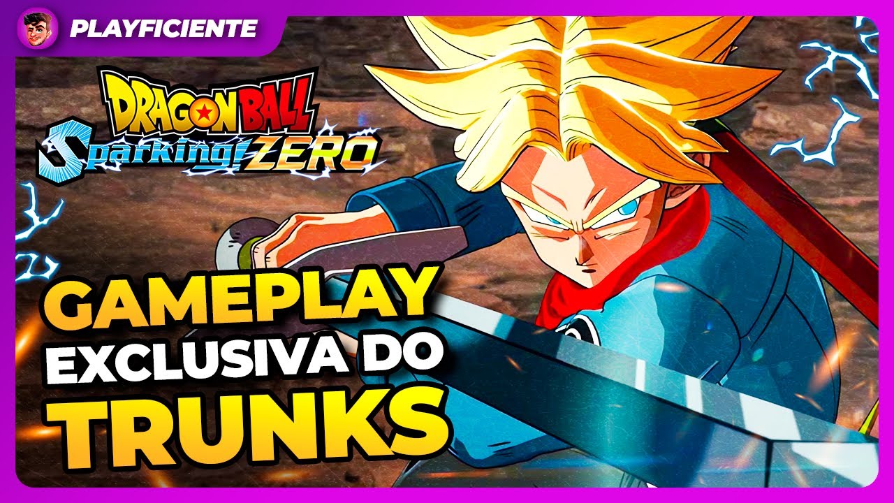 MUITO BRABO! Nova GAMEPLAY que mostra TUDO do TRUNKS DO FUTURO no ...