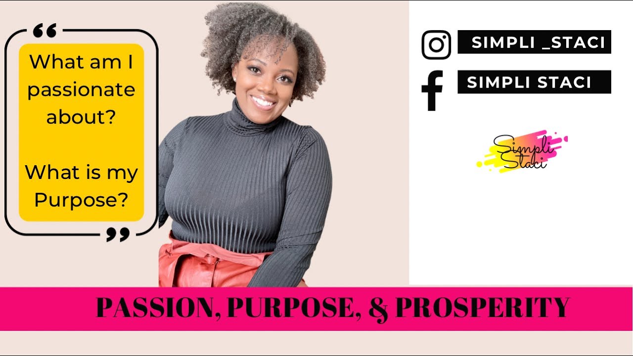 Passion Purpose Prosperity - YouTube