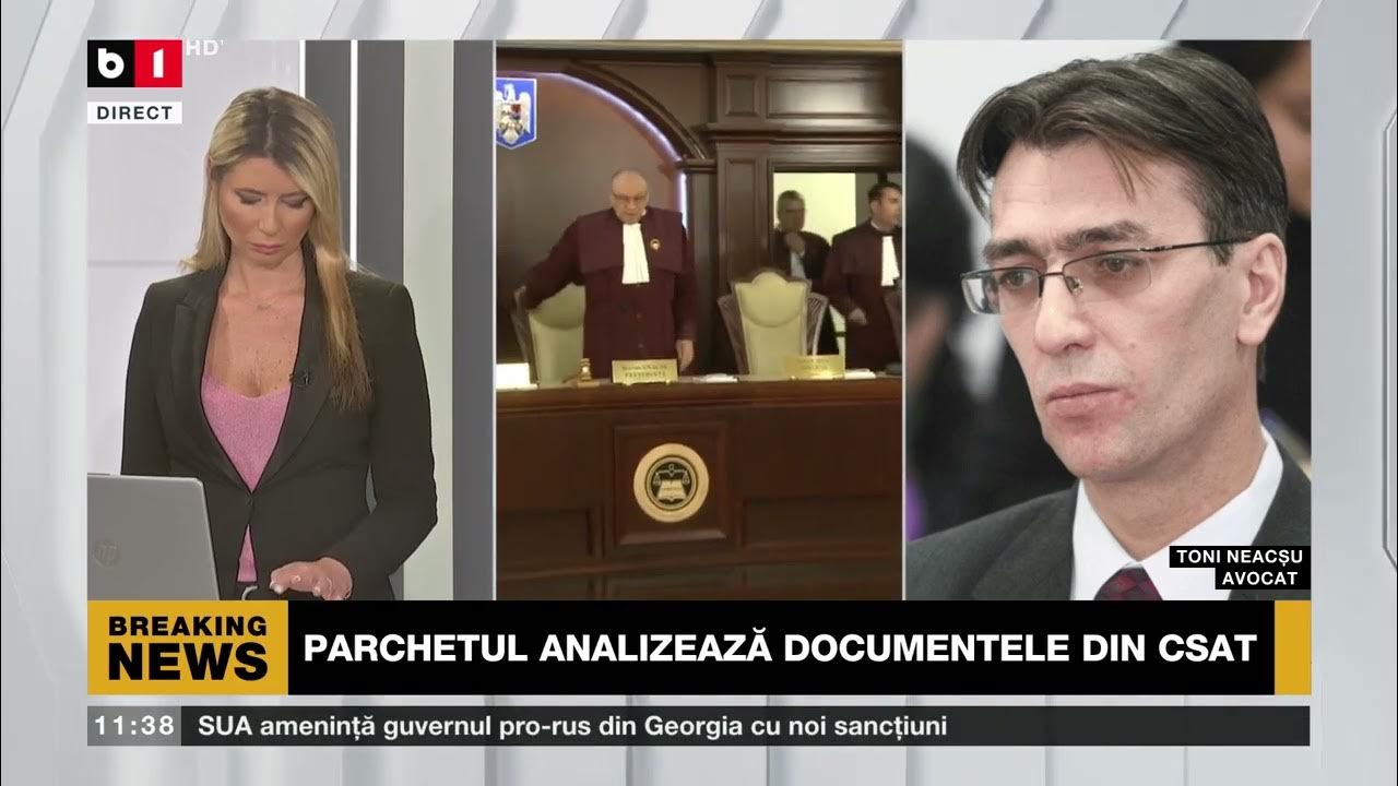 TONI NEACȘU, AVOCAT, DESPRE CURTEA CONSTITUȚIONALĂ, VALIDAREA ALEGERIOR ȘI ANCHETA PARCHETULUI ...