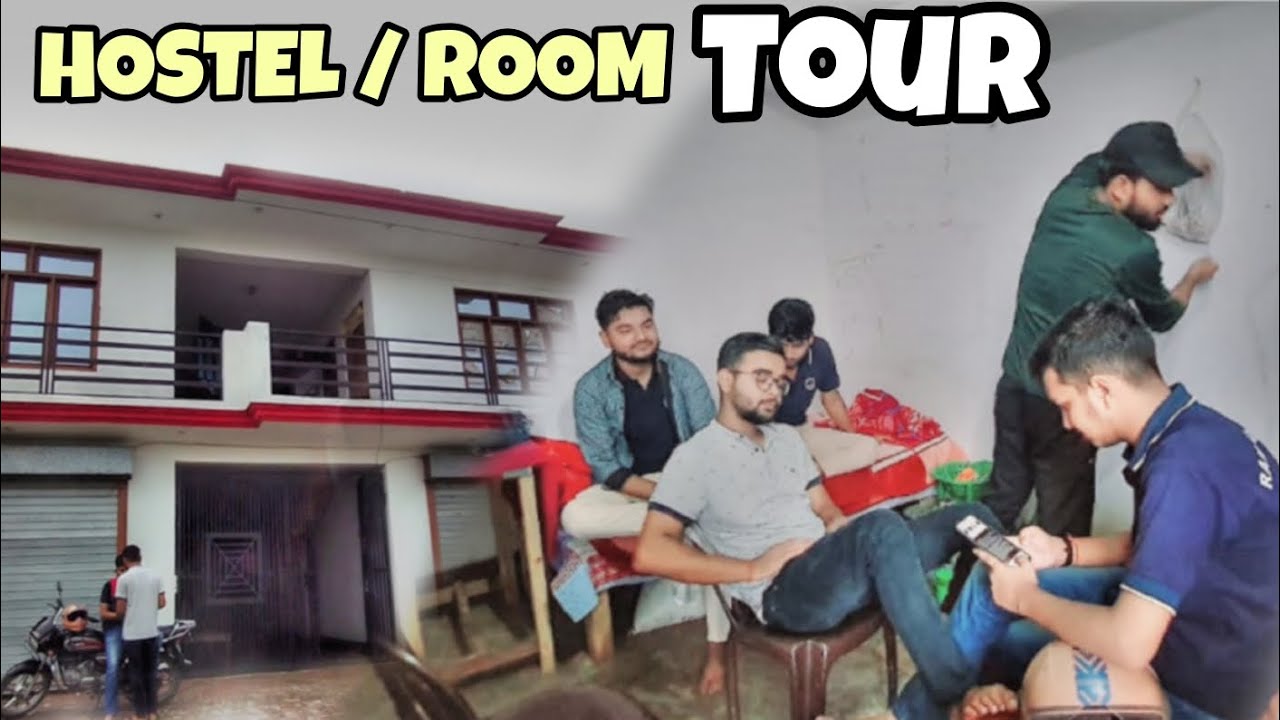 vlog#16 | SRMU Hostel tour | Hostellers life outside of college ...