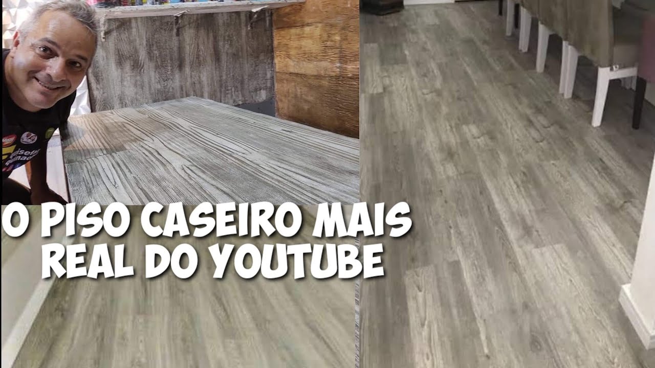 NUNCA MAIS COMPRE PISO FACIL E BARATO - PISO CASEIRO MAIS REAL DO ...