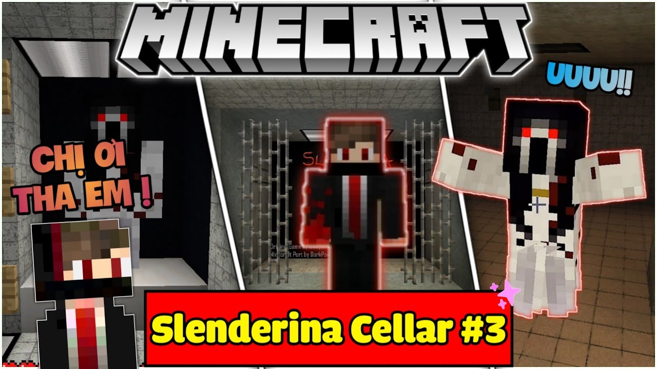 Cách Tải Map Kinh Dị Slenderina Cellar #3 Cho Minecraft PE 1.17 - 1.18 ...