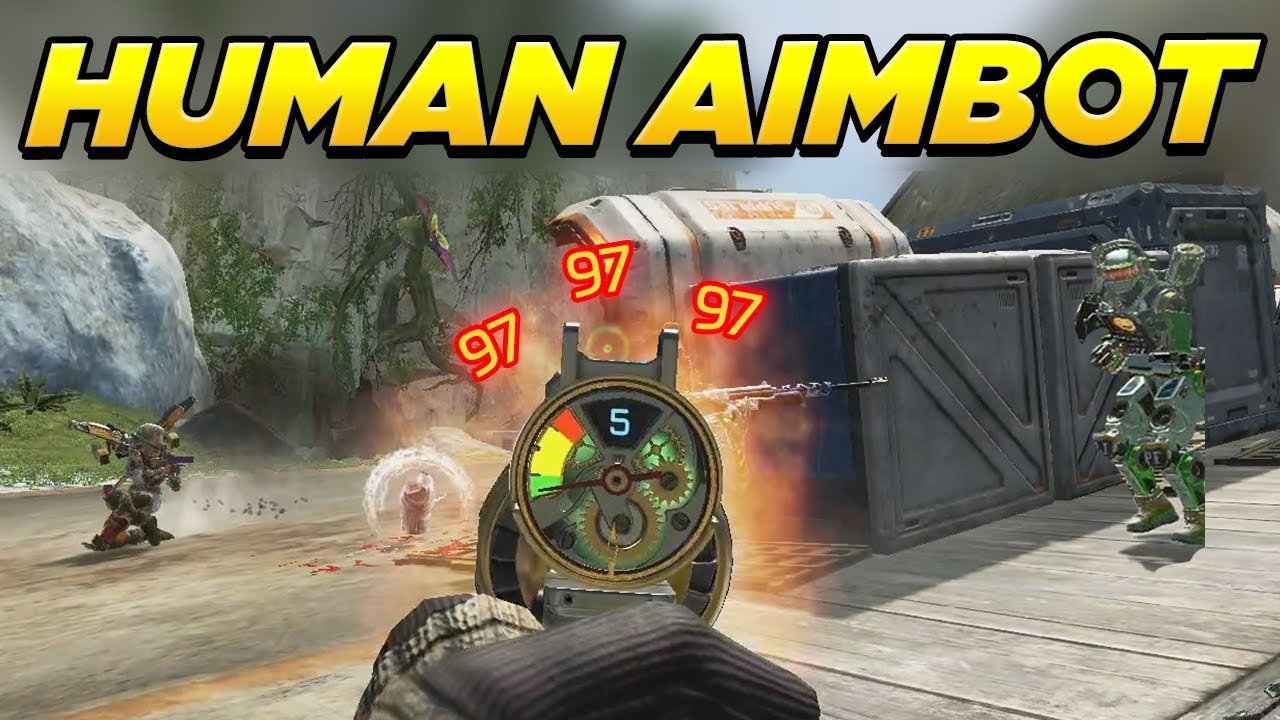 Reacting to the BEST AIMER in Apex Legends - YouTube