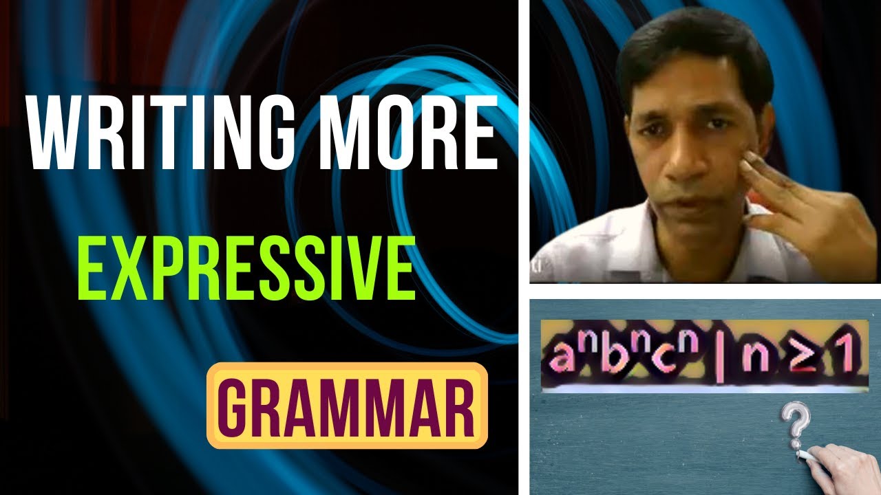 On writing more expressive grammar: Explained with Examples - YouTube