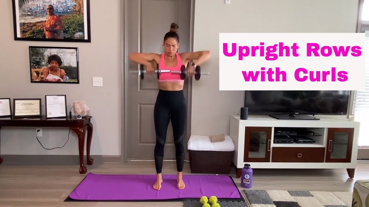 Upright Rows with Curls - YouTube