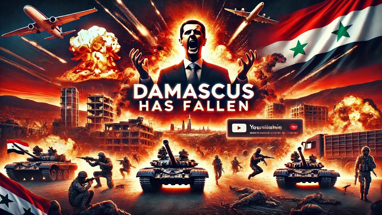 `DAMASCUS Has FALLEN: Assad Flees as Rebels Close In! - YouTube