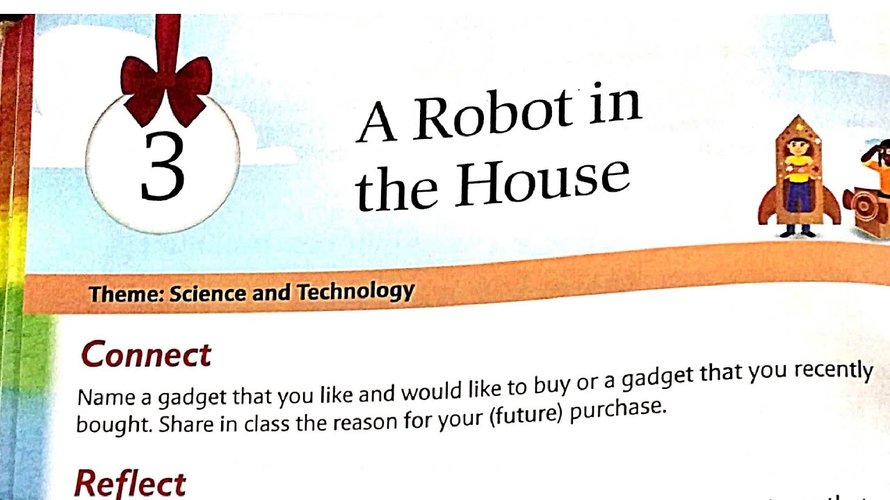 A Robot in the House Class 8 English ll New Images Next ll Robots dont ...