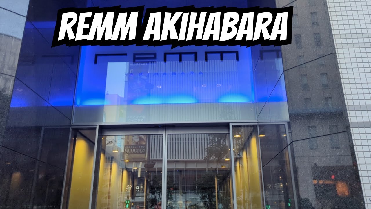 remm Akihabara Hotel Small Room Tour - YouTube