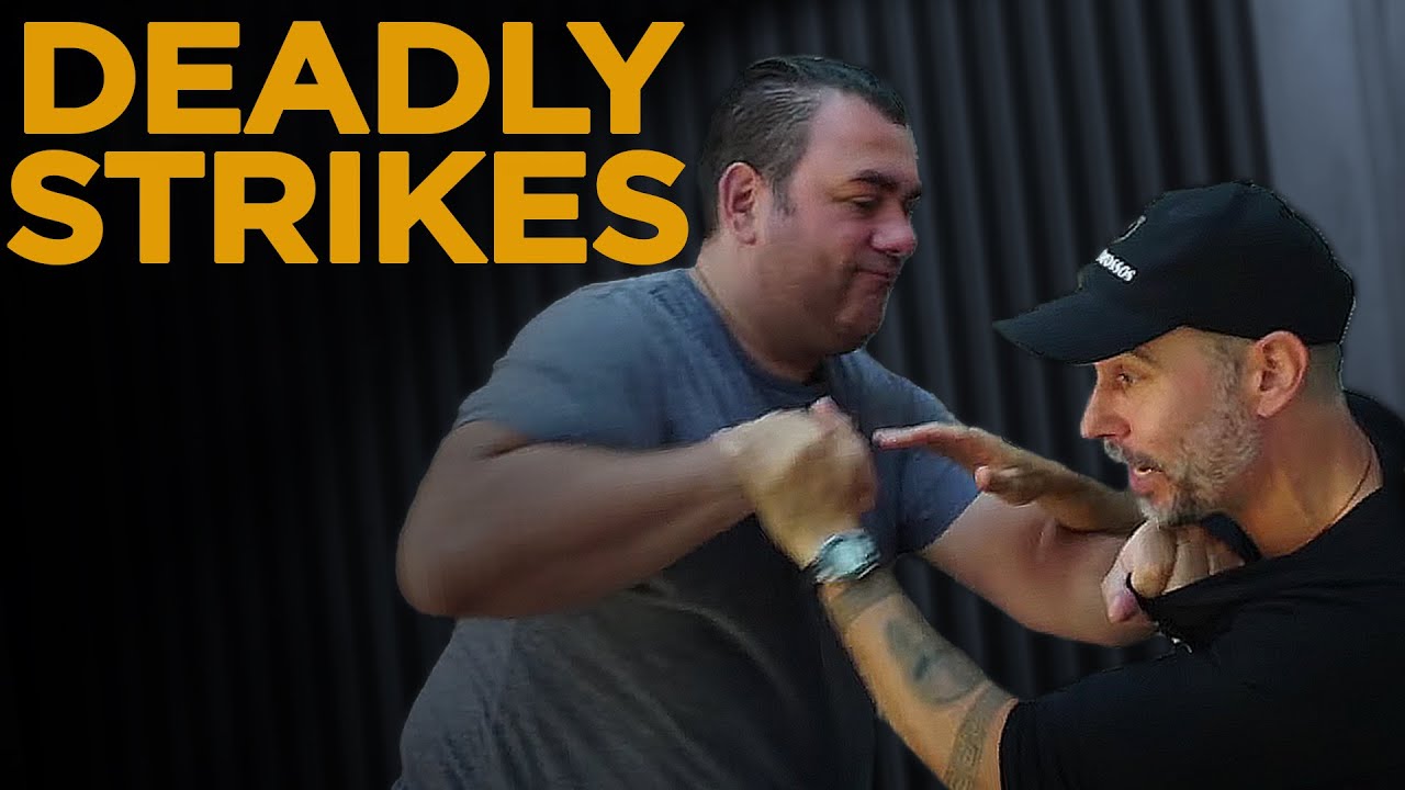 5 DEADLY STRIKES in a STREET FIGHT || Nick Drossos Masterclass - YouTube