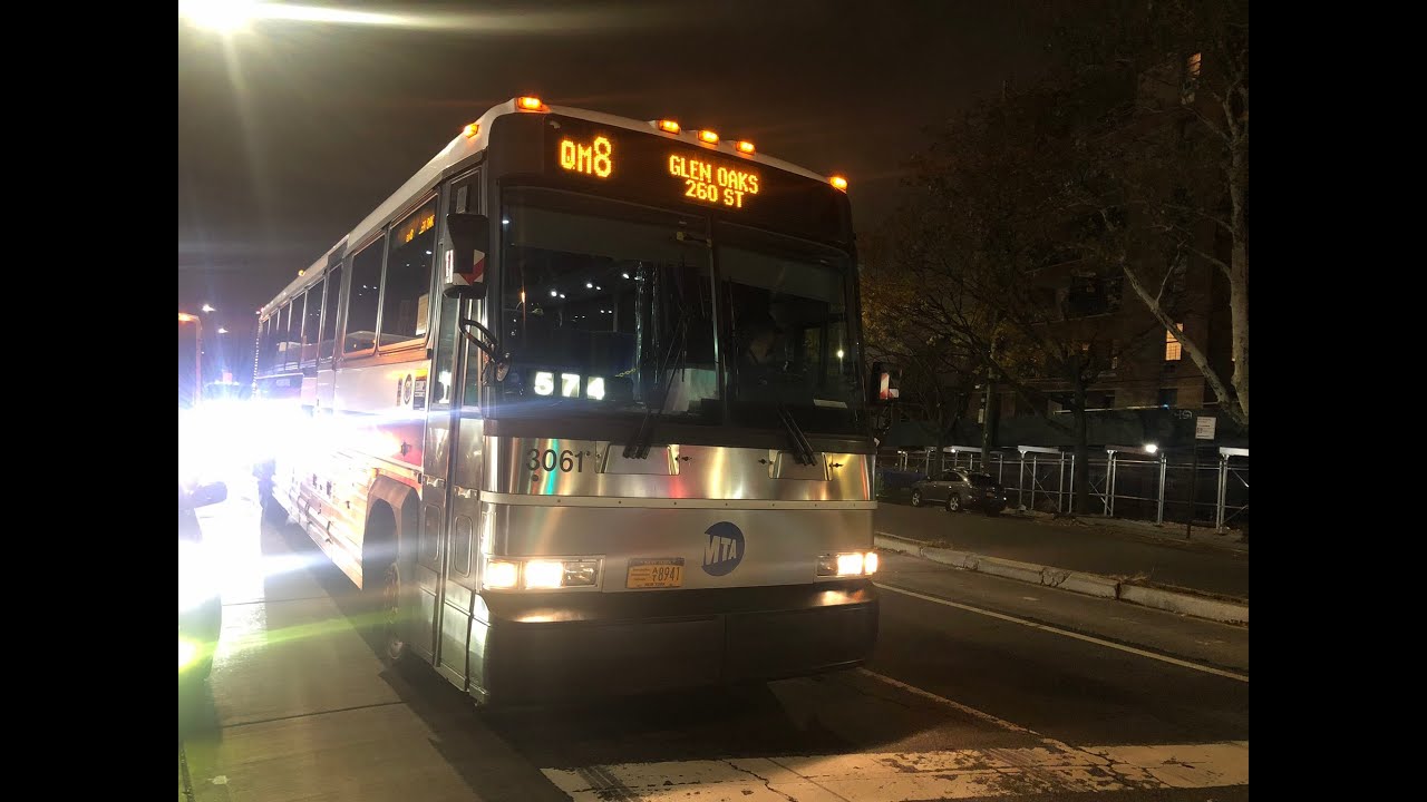 MTA: On Board 2005 MCI D4500CL #3061 On The QM8 Express Bus From ...