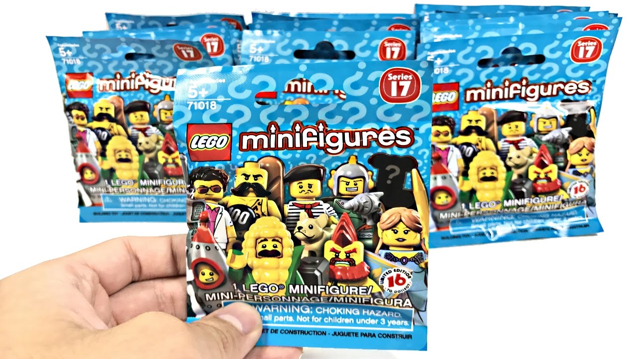 LEGO Minifigures Series 17 - 20 pack opening! - YouTube