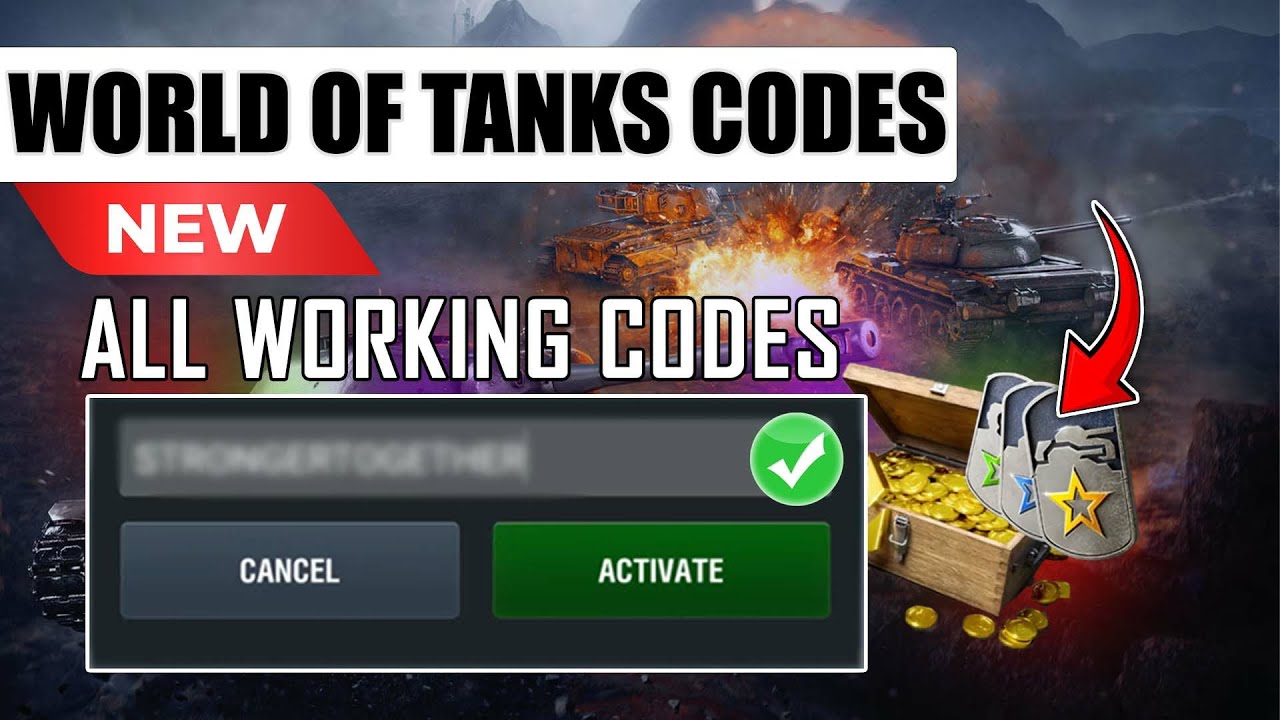 WOT BLITZ CODES 🎁 WORLD OF TANKS BLITZ CODES - WOT BLITZ CODES - YouTube