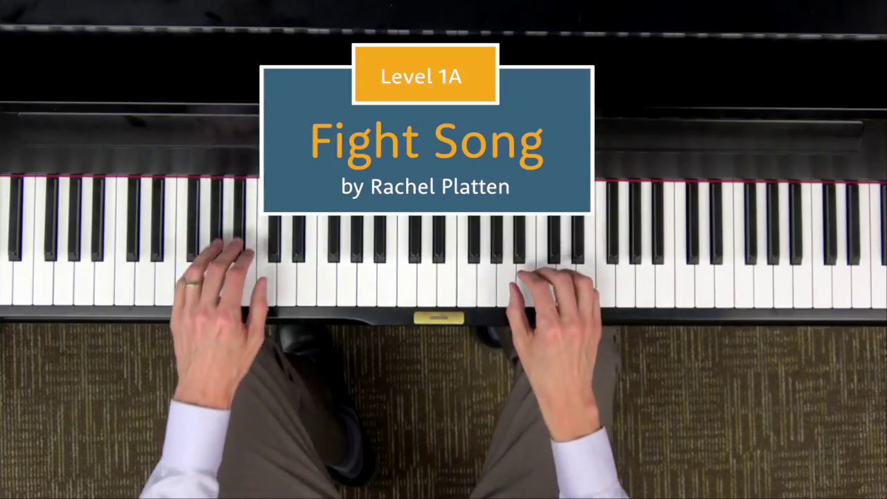 Fight Song - Level 1A Piano Repertoire Demo - YouTube