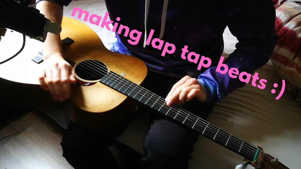 how i make beats on acoustic guitar (lap tap tutorial) - YouTube