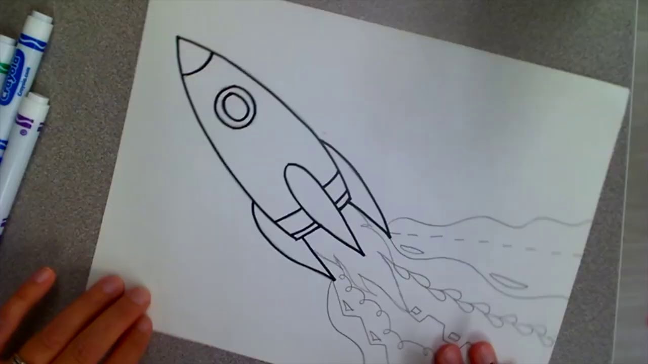 rocket color burst - YouTube