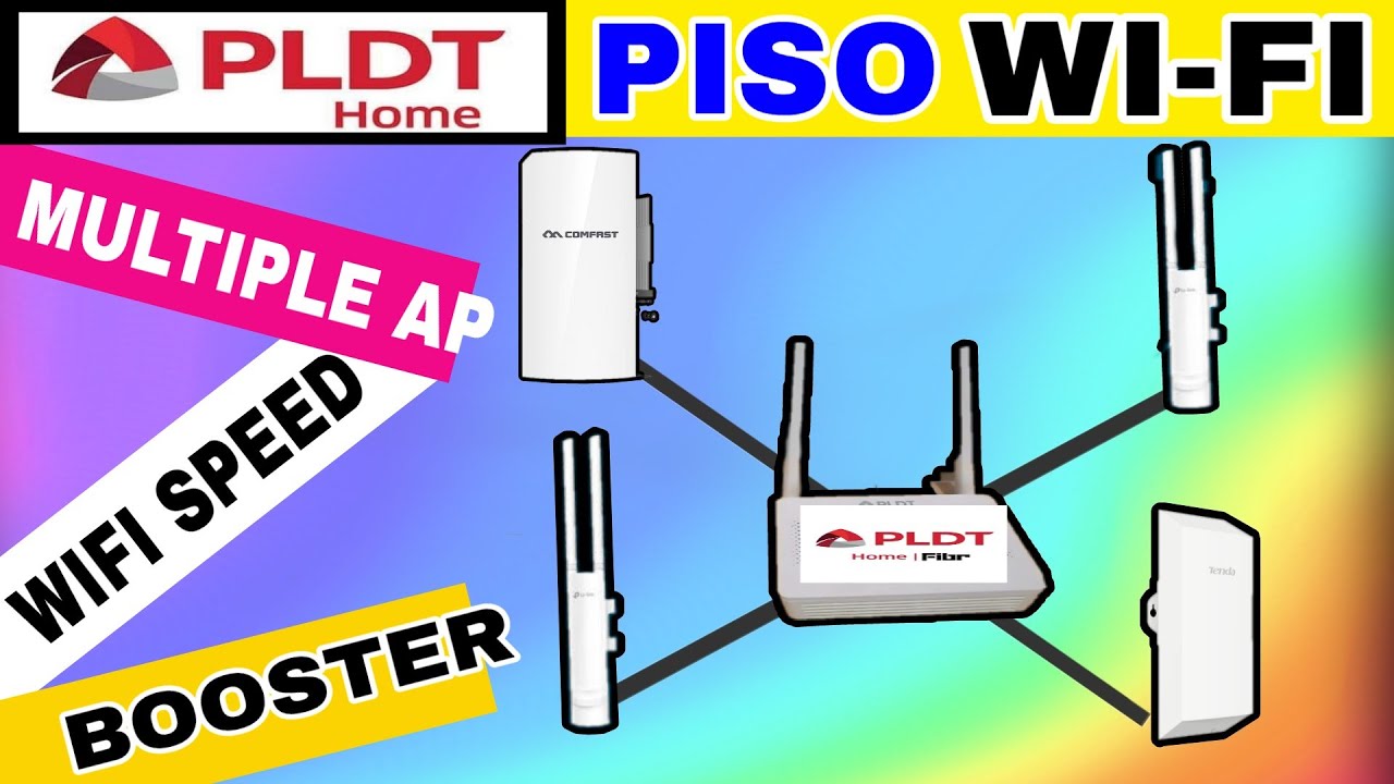PAANO PALAKASIN PISO WIFI SIGNAL SPEED GAMIT ANG PLDTHOME FIBER ...