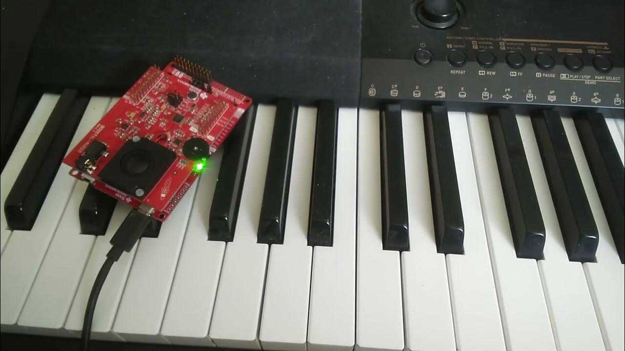 FM synthesizer on MSP432 Launchpad - YouTube