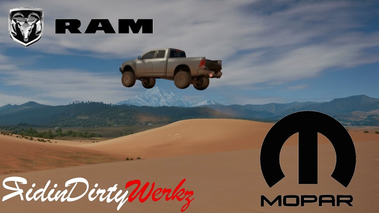 1000+HP Dodge Ram Ram Runner Owns The Desert & Dunes | Forza Horzion 3 ...