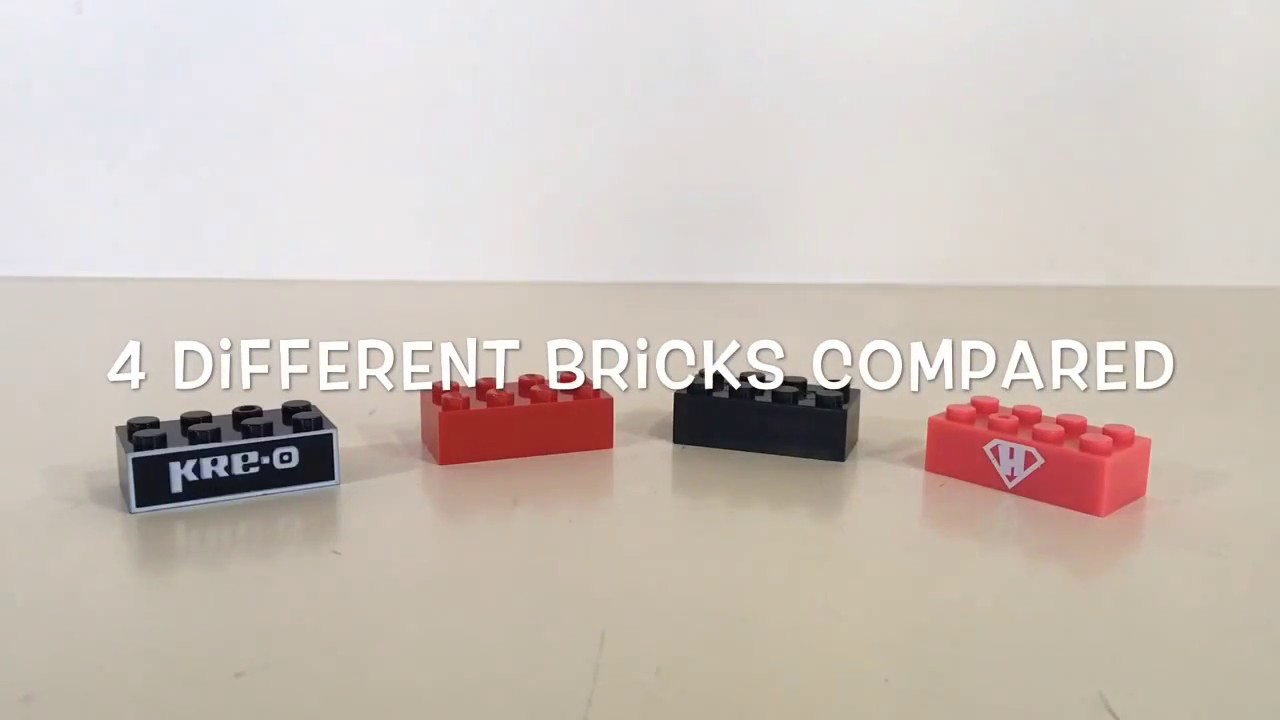 4 Different Bricks like Lego - YouTube