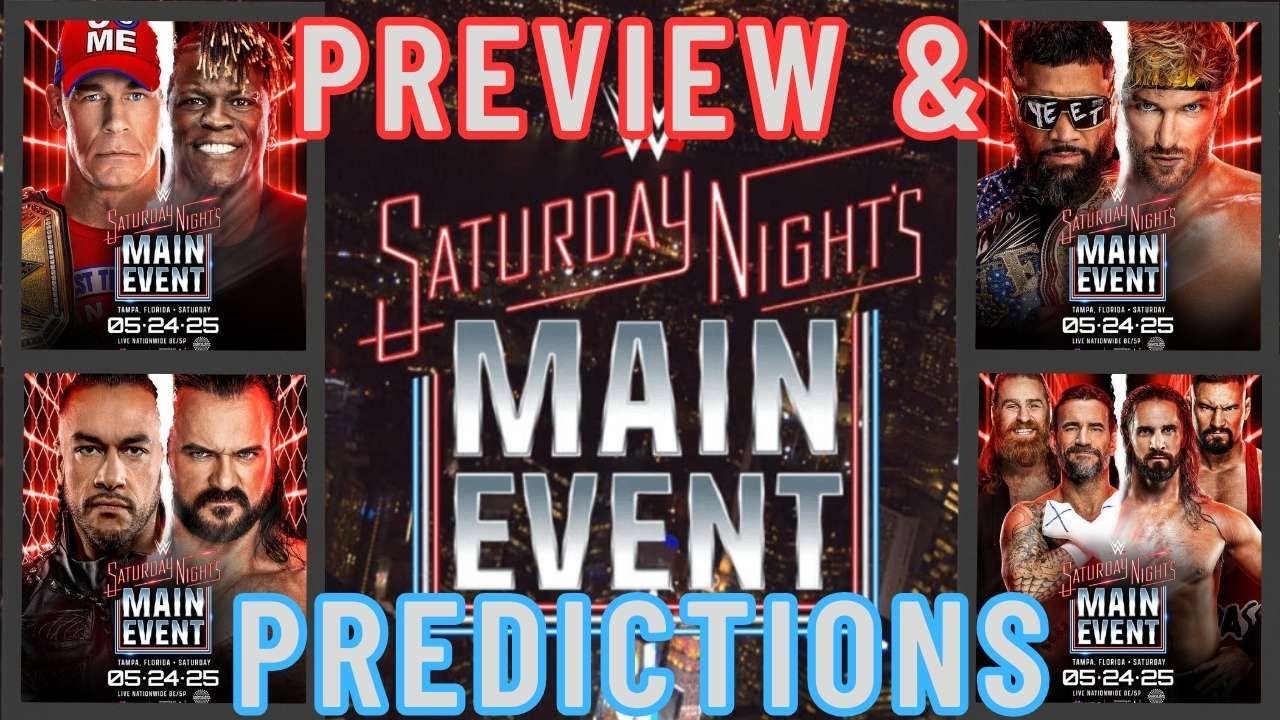 WWE #SNME May 2025 Preview & Predictions W/ @justbeingjoel - YouTube