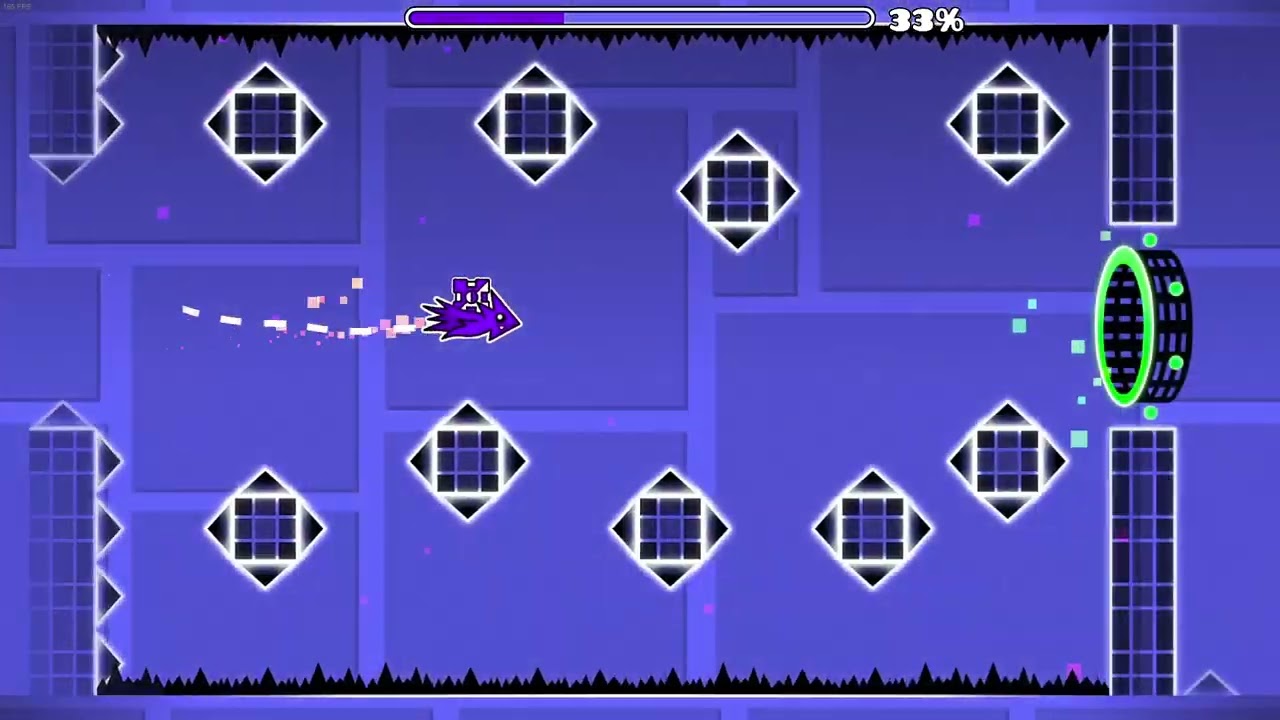 The Old Geometry Dash . Level by Quintzy - YouTube