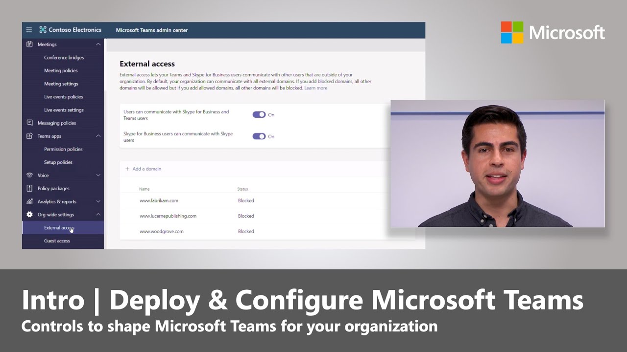 Deploy & Configure Microsoft Teams | Intro tutorial - YouTube