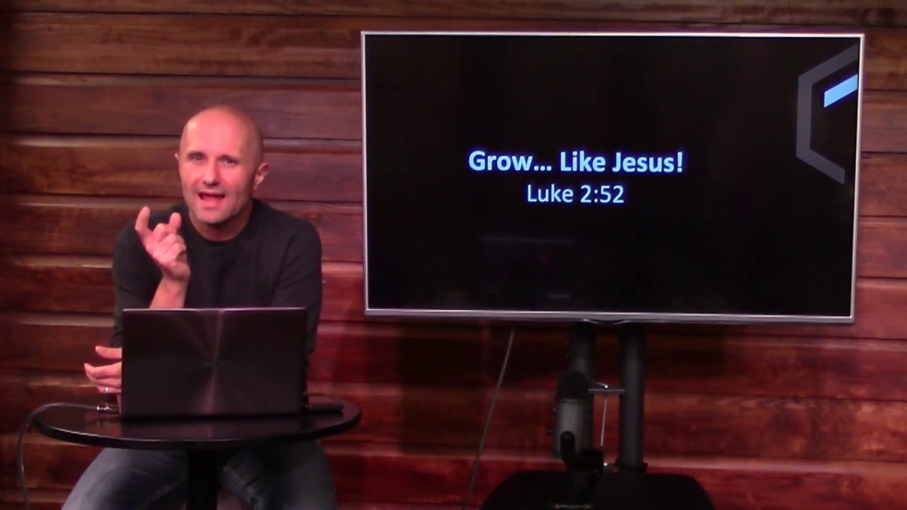 Virtual Vertical Message | "Grow...Like Jesus" | Gary Stidham - YouTube